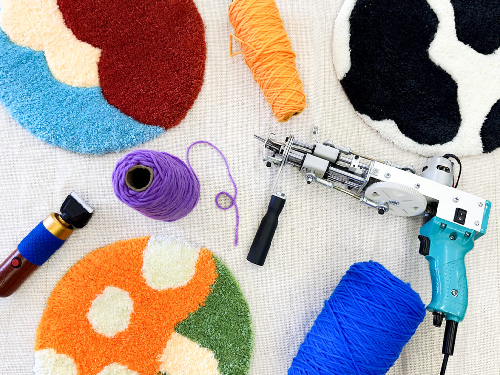 Tufting Studio - M.A.P. Maniac Artist Port | 東京都杉並区高円寺のギャラリーカフェ&タフティング・スタジオ